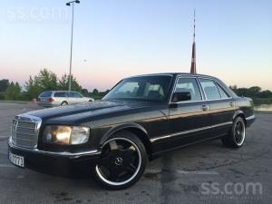 Melns Mercedes-Benz s-260 1989 Rīga, ar dzinēja tilpumu 2.80 L un nobraukumu 305 tūkst. km par 8500 €, foto 1 vietnē AUTOMOTO.COM.LV