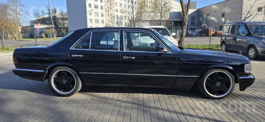 Melns Mercedes-Benz s-260 1989 Rīga, ar dzinēja tilpumu 2.80 L un nobraukumu 305 tūkst. km par 8500 €, foto 5 vietnē AUTOMOTO.COM.LV