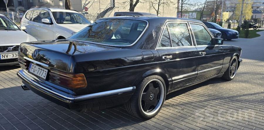 Melns Mercedes-Benz s-260 1989 Rīga, ar dzinēja tilpumu 2.80 L un nobraukumu 305 tūkst. km par 8500 €, foto 6 vietnē AUTOMOTO.COM.LV