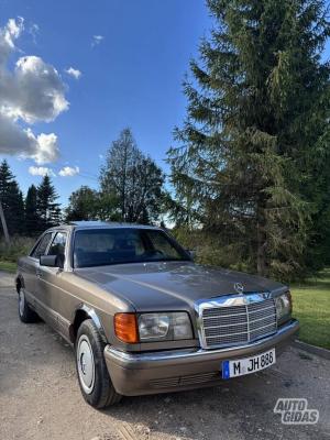 Mercedes-Benz s-260 1987 Viļņa, ar dzinēja tilpumu 2.60 L un nobraukumu 293 tūkst. km par 3200 €, foto  vietnē AUTOMOTO.COM.LV