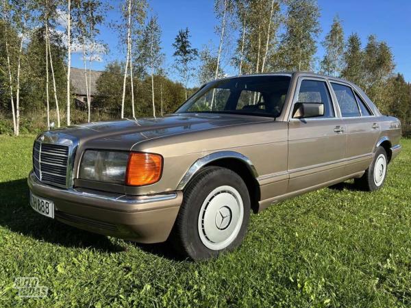 Mercedes-Benz s-260 1987 in Vilnius, with an engine capacity of 2.60 L and mileage of 293 thousand km for 3200 €, photo 7 on AUTOMOTO.COM.LV