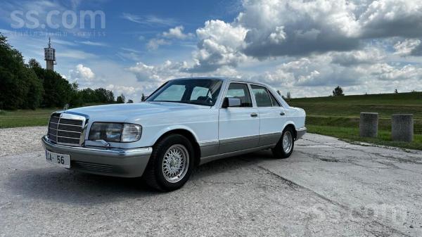 Balts Mercedes-Benz s-260 1988 Ogre, ar dzinēja tilpumu 2.60 L un nobraukumu 252 tūkst. km par 10500 €, foto 4 vietnē AUTOMOTO.COM.LV