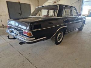 Black Mercedes-Benz S 280 1970 in Rokiskis, with an engine capacity of 2.80 L and mileage of 80 thousand km for 7500 €, photo 6 on AUTOMOTO.COM.LV