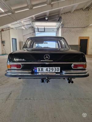 Black Mercedes-Benz S 280 1970 in Rokiskis, with an engine capacity of 2.80 L and mileage of 80 thousand km for 7500 €, photo 7 on AUTOMOTO.COM.LV