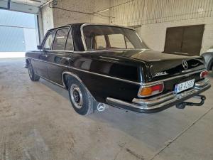 Black Mercedes-Benz S 280 1970 in Rokiskis, with an engine capacity of 2.80 L and mileage of 80 thousand km for 7500 €, photo 8 on AUTOMOTO.COM.LV