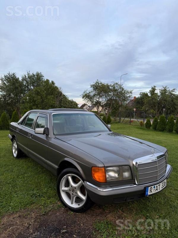 Pelēks Mercedes-Benz S 280 1983 Balvi, ar dzinēja tilpumu 2.80 L un nobraukumu 273 tūkst. km par 5500 €, foto 1 vietnē AUTOMOTO.COM.LV