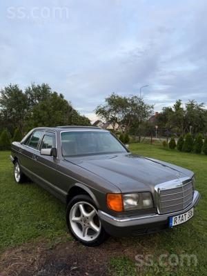 Pelēks Mercedes-Benz S 280 1983 Balvi, ar dzinēja tilpumu 2.80 L un nobraukumu 273 tūkst. km par 5500 €, foto  vietnē AUTOMOTO.COM.LV