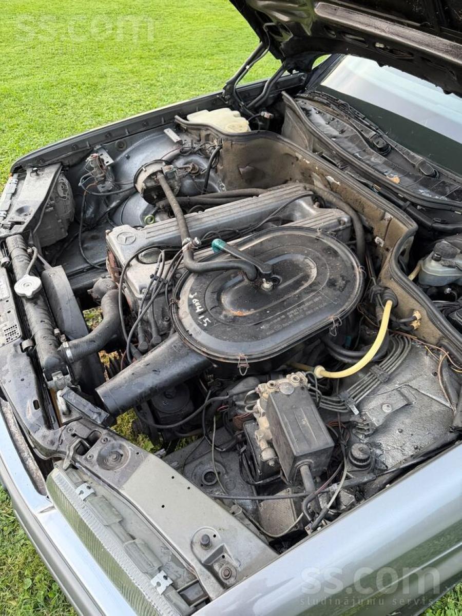 Pelēks Mercedes-Benz S 280 1983 Balvi, ar dzinēja tilpumu 2.80 L un nobraukumu 273 tūkst. km par 5500 €, foto 19 vietnē AUTOMOTO.COM.LV