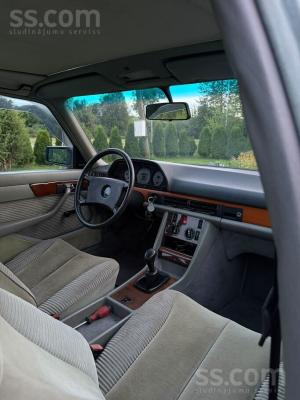 Pelēks Mercedes-Benz S 280 1983 Balvi, ar dzinēja tilpumu 2.80 L un nobraukumu 273 tūkst. km par 5500 €, foto 21 vietnē AUTOMOTO.COM.LV