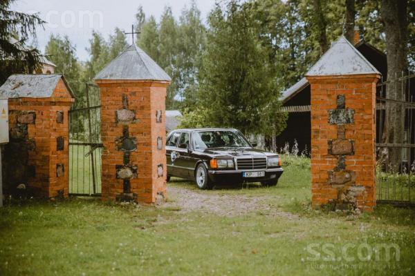 Красный Мерседес S 280 1982 в Резекне, объемом двигателя 2.80 л и пробегом 234 тыс. км за 7500 €, фото 1 на AUTOMOTO.COM.LV