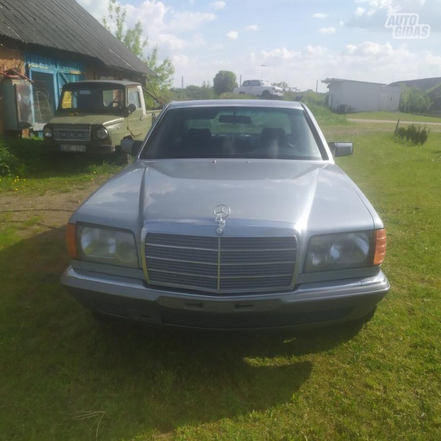 Мерседес S 280 1983 в Вильнюс, объемом двигателя 2.80 л и пробегом 180 тыс. км за 3500 €, фото 6 на AUTOMOTO.COM.LV