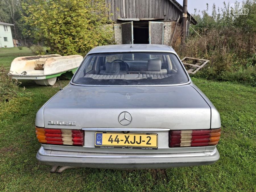 Мерседес S 280 1983 в Вильнюс, объемом двигателя 2.80 л и пробегом 180 тыс. км за 3500 €, фото 16 на AUTOMOTO.COM.LV