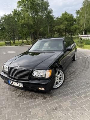Black Mercedes-Benz s-300 1998 in Riga, with an engine capacity of 3.00 L and mileage of 280 thousand km for 28000 €, photo  on AUTOMOTO.COM.LV
