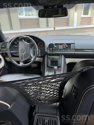 Black Mercedes-Benz s-300 1998 in Riga, with an engine capacity of 3.00 L and mileage of 280 thousand km for 28000 €, photo 8 on AUTOMOTO.COM.LV