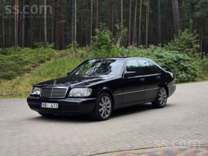 Melns Mercedes-Benz s-300 1998 Rīga, ar dzinēja tilpumu 3.00 L un nobraukumu 0 tūkst. km par 7900 €, foto  vietnē AUTOMOTO.COM.LV