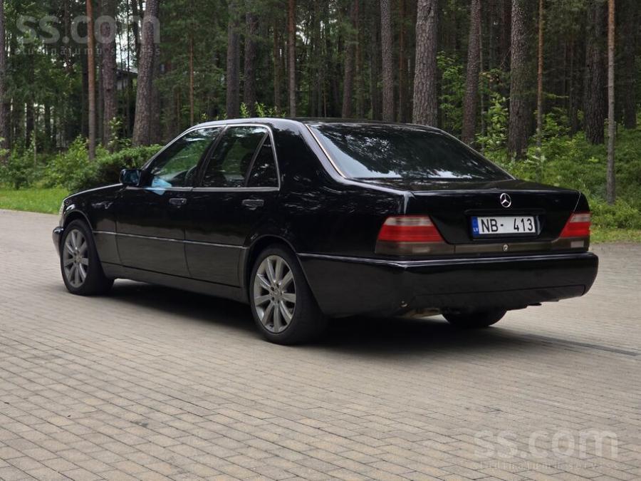 Черный Мерседес С 300 1998 в Рига, объемом двигателя 3.00 л и пробегом 0 тыс. км за 7900 €, фото 8 на AUTOMOTO.COM.LV