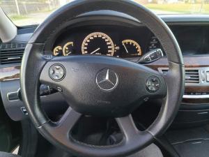 Black Mercedes-Benz s-300 2007 in Klaipeda, with an engine capacity of 3.00 L and mileage of 400 thousand km for 5100 €, photo 13 on AUTOMOTO.COM.LV