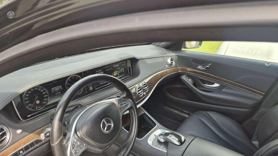 Melns Mercedes-Benz s-300 2016 Tauragė, ar dzinēja tilpumu 2.10 L un nobraukumu 347 tūkst. km par 15700 €, foto 20 vietnē AUTOMOTO.COM.LV