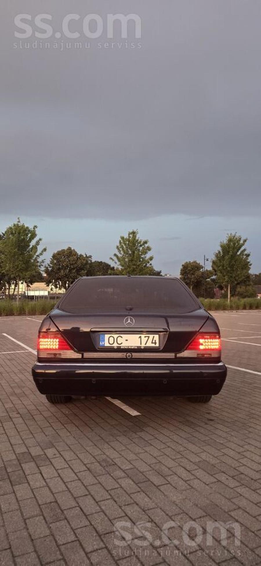 Blue Mercedes-Benz s-300 1997 in Riga, with an engine capacity of 3.00 L and mileage of 397 thousand km for 7000 €, photo 4 on AUTOMOTO.COM.LV