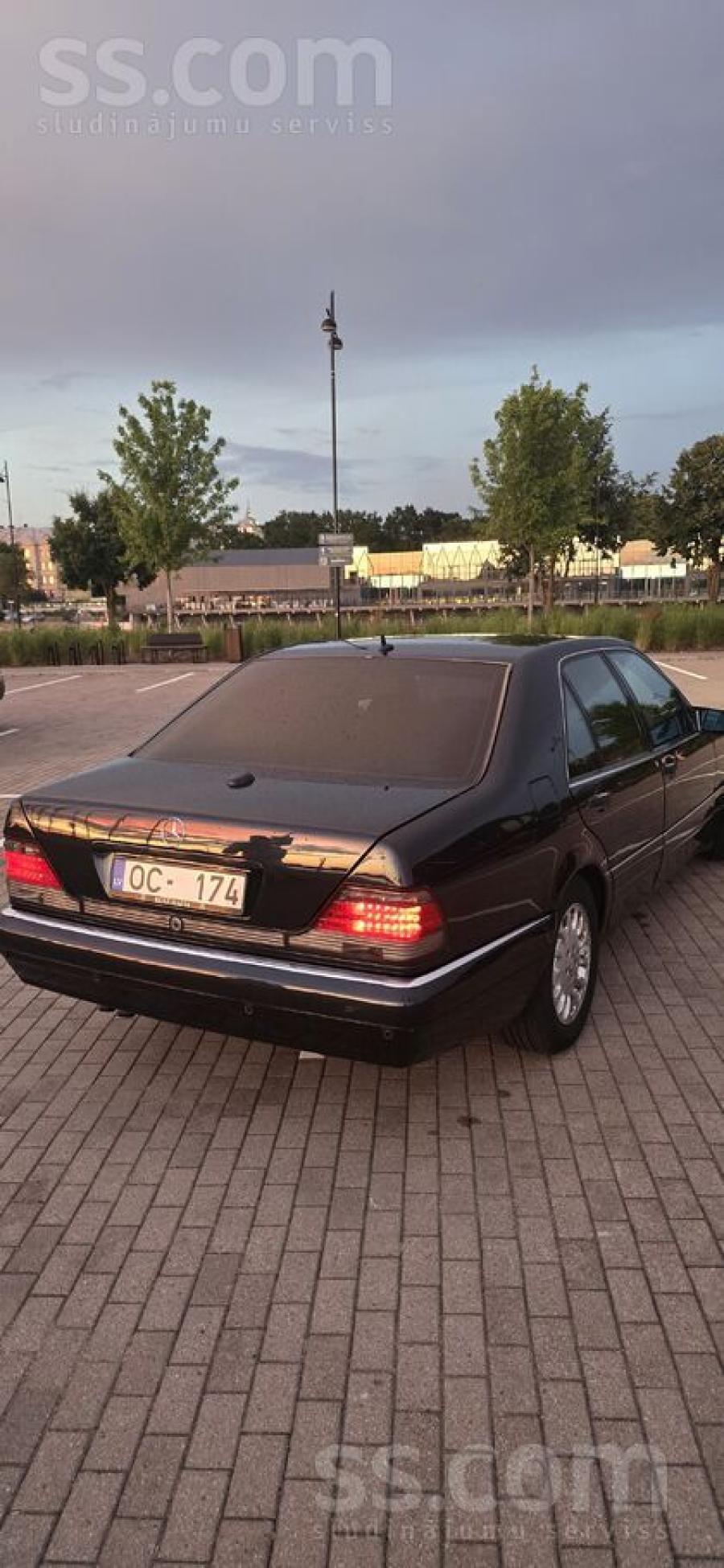 Blue Mercedes-Benz s-300 1997 in Riga, with an engine capacity of 3.00 L and mileage of 397 thousand km for 7000 €, photo 5 on AUTOMOTO.COM.LV