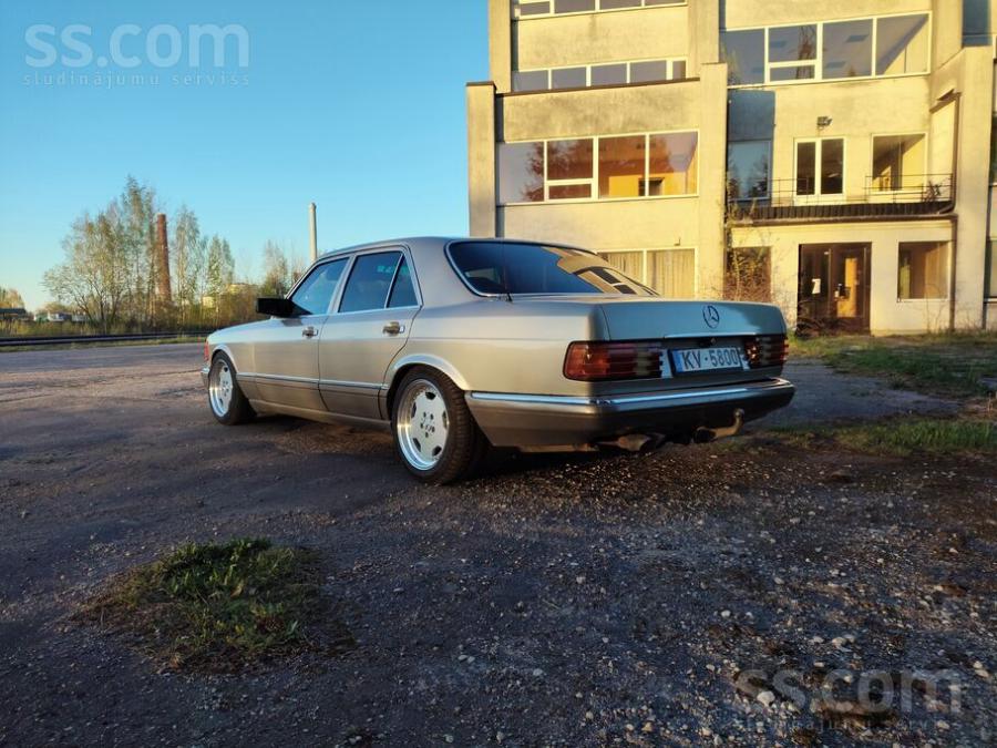 Brūns Mercedes-Benz s-300 1988 Jelgava, ar dzinēja tilpumu 3.00 L un nobraukumu 173 tūkst. km par 5200 €, foto 5 vietnē AUTOMOTO.COM.LV