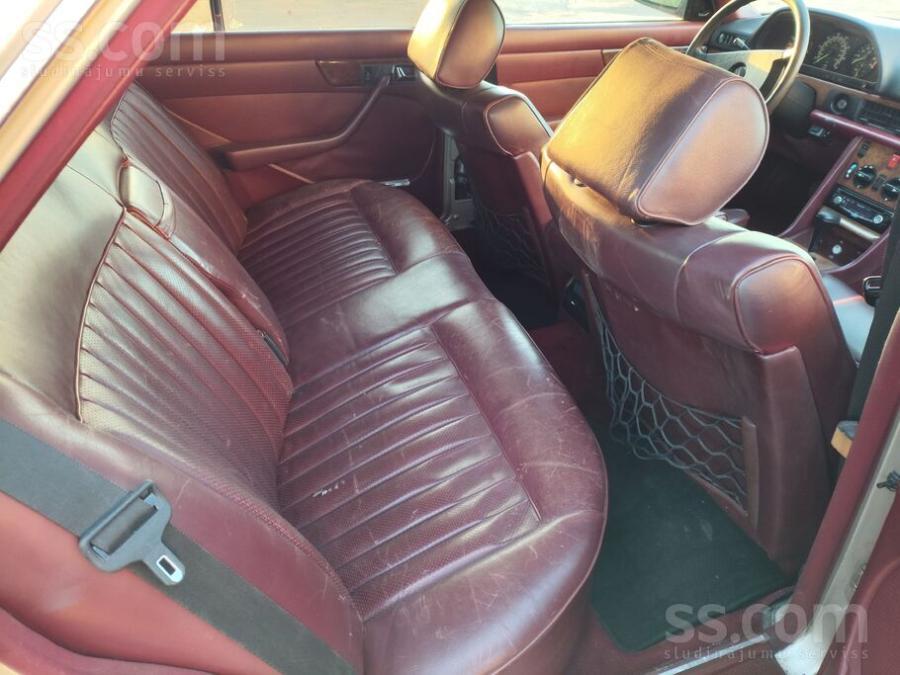 Brūns Mercedes-Benz s-300 1988 Jelgava, ar dzinēja tilpumu 3.00 L un nobraukumu 173 tūkst. km par 5200 €, foto 7 vietnē AUTOMOTO.COM.LV