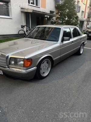 Grey Mercedes-Benz s-300 1988 in Riga, with an engine capacity of 3.00 L and mileage of 0 thousand km for 5200 €, photo  on AUTOMOTO.COM.LV