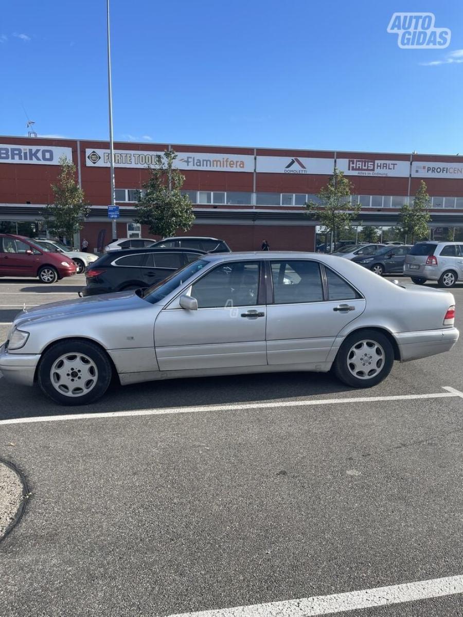 Grey Mercedes-Benz s-300 1996 in Vilnius, with an engine capacity of 3.00 L and mileage of 535 thousand km for 4000 €, photo 4 on AUTOMOTO.COM.LV