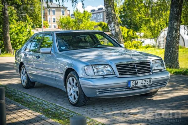 Grey Mercedes-Benz s-300 1997 in Riga, with an engine capacity of 3.00 L and mileage of 0 thousand km for 3990 €, photo 3 on AUTOMOTO.COM.LV