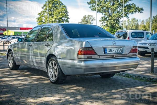 Grey Mercedes-Benz s-300 1997 in Riga, with an engine capacity of 3.00 L and mileage of 0 thousand km for 3990 €, photo 6 on AUTOMOTO.COM.LV