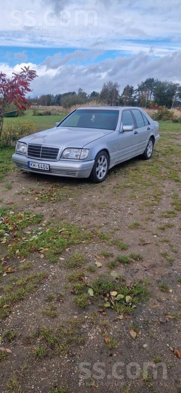 Pelēks Mercedes-Benz s-300 1997 Ventspils, ar dzinēja tilpumu 3.00 L un nobraukumu 392 tūkst. km par 4000 €, foto 1 vietnē AUTOMOTO.COM.LV