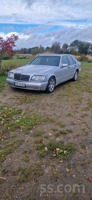 Pelēks Mercedes-Benz s-300 1997 Ventspils, ar dzinēja tilpumu 3.00 L un nobraukumu 392 tūkst. km par 4000 €, foto 1 vietnē AUTOMOTO.COM.LV