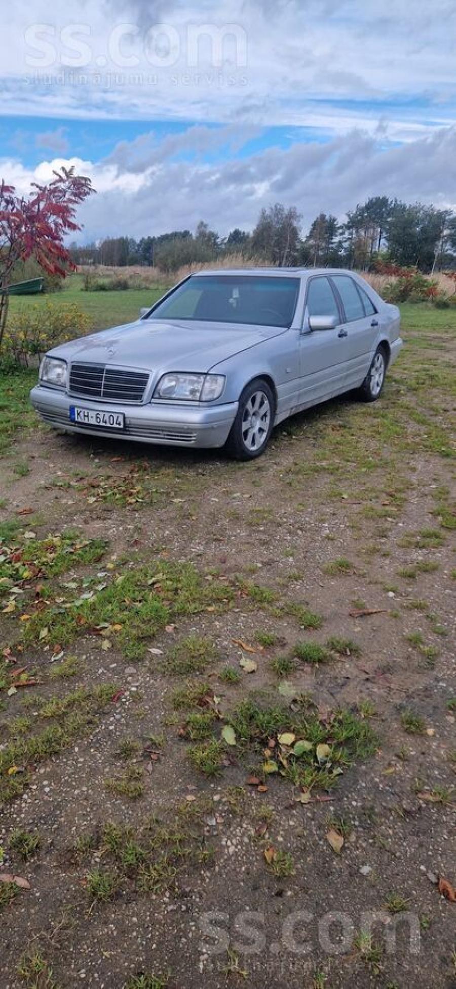 Pelēks Mercedes-Benz s-300 1997 Ventspils, ar dzinēja tilpumu 3.00 L un nobraukumu 392 tūkst. km par 4000 €, foto 1 vietnē AUTOMOTO.COM.LV
