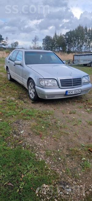 Pelēks Mercedes-Benz s-300 1997 Ventspils, ar dzinēja tilpumu 3.00 L un nobraukumu 392 tūkst. km par 4000 €, foto 5 vietnē AUTOMOTO.COM.LV