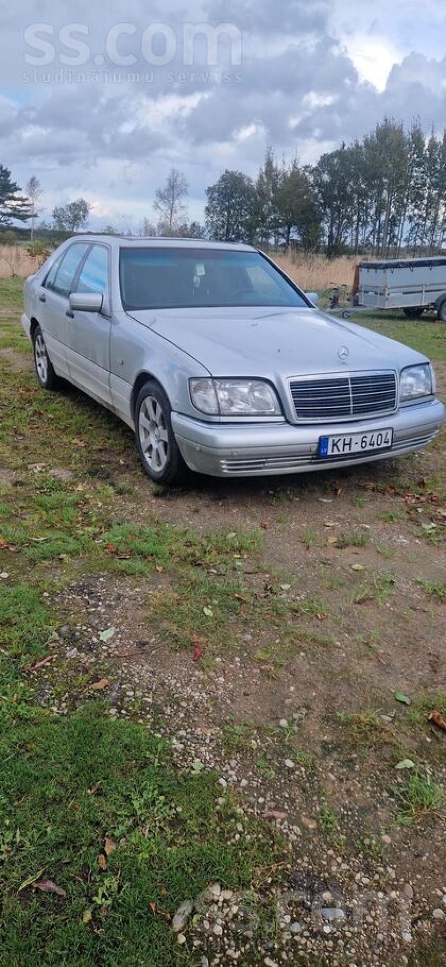 Pelēks Mercedes-Benz s-300 1997 Ventspils, ar dzinēja tilpumu 3.00 L un nobraukumu 392 tūkst. km par 4000 €, foto 5 vietnē AUTOMOTO.COM.LV