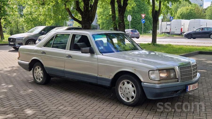 Мерседес С 300 1990 в Рига, объемом двигателя 3.00 л и пробегом 0 тыс. км за 1250 €, фото 1 на AUTOMOTO.COM.LV