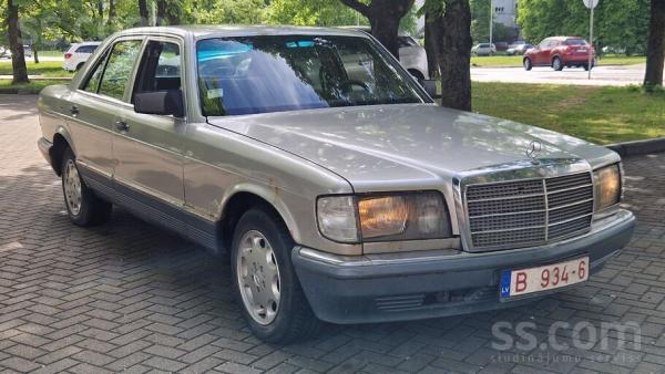 Мерседес С 300 1990 в Рига, объемом двигателя 3.00 л и пробегом 0 тыс. км за 1250 €, фото 9 на AUTOMOTO.COM.LV