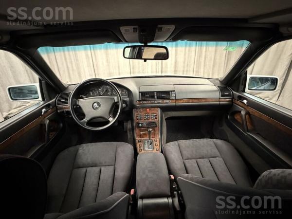 Mercedes-Benz s-300 1991 in Riga, with an engine capacity of 3.20 L and mileage of 147 thousand km for 10990 €, photo 8 on AUTOMOTO.COM.LV