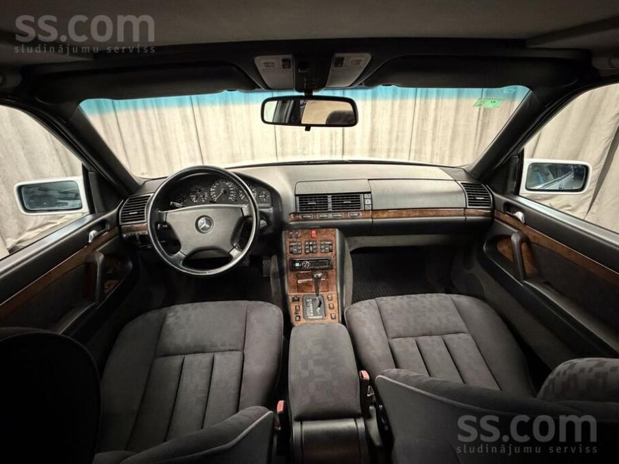 Mercedes-Benz s-300 1991 in Riga, with an engine capacity of 3.20 L and mileage of 147 thousand km for 10990 €, photo 8 on AUTOMOTO.COM.LV