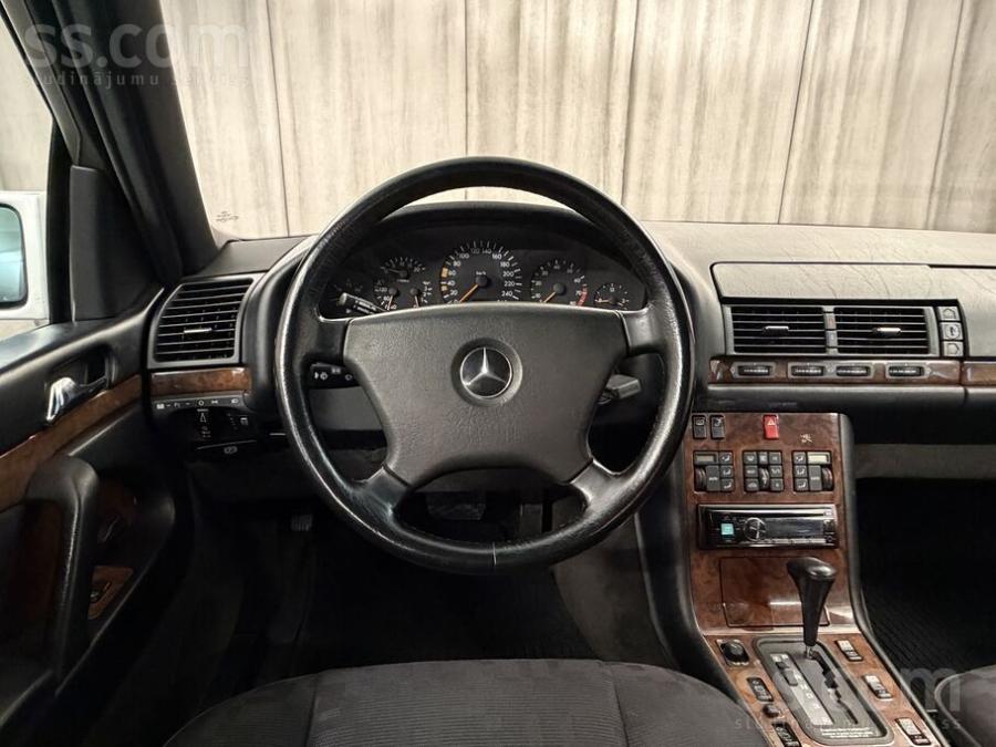 Mercedes-Benz s-300 1991 in Riga, with an engine capacity of 3.20 L and mileage of 147 thousand km for 10990 €, photo 11 on AUTOMOTO.COM.LV
