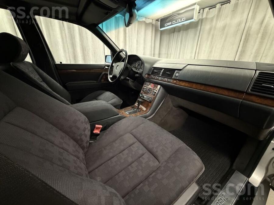 Мерседес С 300 1991 в Рига, объемом двигателя 3.20 л и пробегом 147 тыс. км за 10990 €, фото 11 на AUTOMOTO.COM.LV