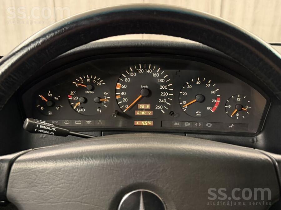 Мерседес С 300 1991 в Рига, объемом двигателя 3.20 л и пробегом 147 тыс. км за 10990 €, фото 21 на AUTOMOTO.COM.LV