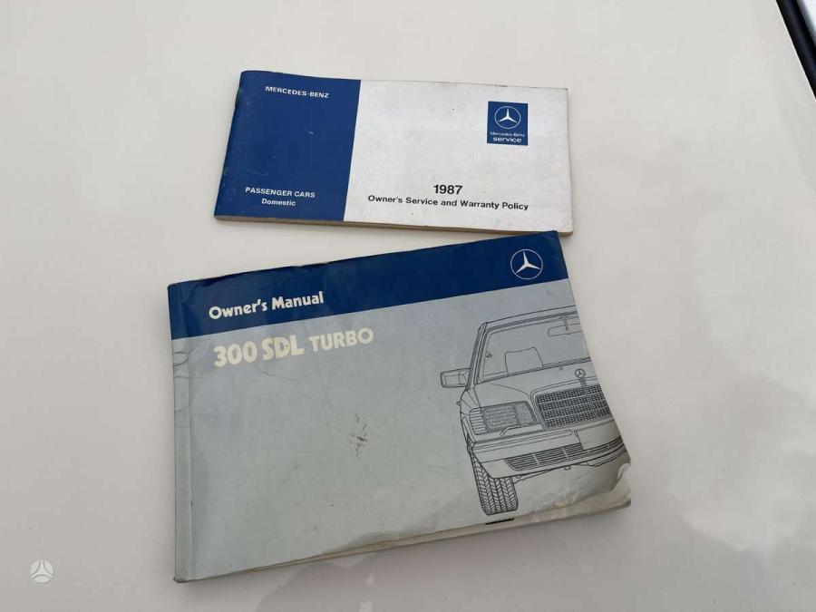 Желтый Мерседес С 300 1987 в Вильнюс, объемом двигателя 3.00 л и пробегом 157 тыс. км за 8500 €, фото 29 на AUTOMOTO.COM.LV