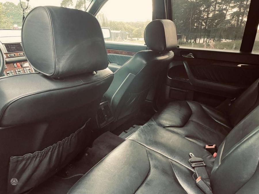Melns Mercedes-Benz S 320 1994 Viļņa, ar dzinēja tilpumu 3.20 L un nobraukumu 314 tūkst. km par 4750 €, foto 12 vietnē AUTOMOTO.COM.LV