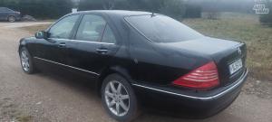 Black Mercedes-Benz S 320 2000 in Vilnius, with an engine capacity of 3.20 L and mileage of 255 thousand km for 1900 €, photo 4 on AUTOMOTO.COM.LV