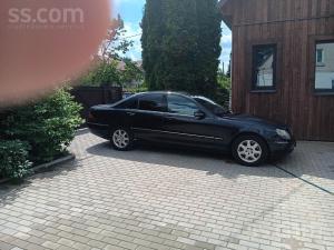 Melns Mercedes-Benz S 320 2001 Rīga, ar dzinēja tilpumu 3.20 L un nobraukumu 229 tūkst. km par 3099 €, foto 4 vietnē AUTOMOTO.COM.LV