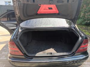 Melns Mercedes-Benz S 320 2001 Rīga, ar dzinēja tilpumu 3.20 L un nobraukumu 229 tūkst. km par 3099 €, foto 6 vietnē AUTOMOTO.COM.LV