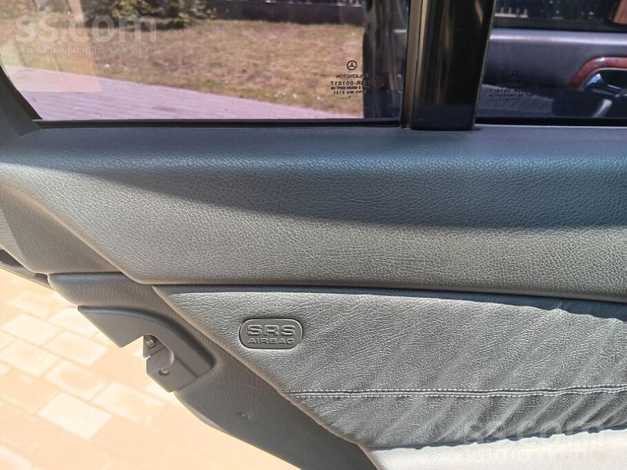 Melns Mercedes-Benz S 320 2001 Rīga, ar dzinēja tilpumu 3.20 L un nobraukumu 229 tūkst. km par 3099 €, foto 17 vietnē AUTOMOTO.COM.LV
