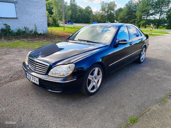 Melns Mercedes-Benz S 320 2003 Keila, ar dzinēja tilpumu 3.20 L un nobraukumu 230 tūkst. km par 5900 €, foto 10 vietnē AUTOMOTO.COM.LV