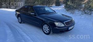 Черный Мерседес С 320 2003 в Рига, объемом двигателя 3.00 л и пробегом 410 тыс. км за 2550 €, фото 7 на AUTOMOTO.COM.LV